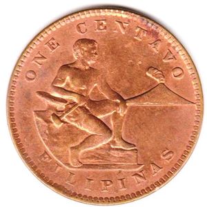 Coin: 1 Centavo (One) (Philippines(1903~1945 - American Colonial Period ...