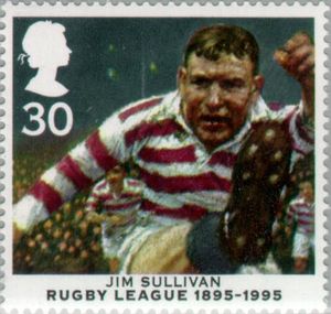 Stamp: Jim Sullivan (United Kingdom of Great Britain & Northern Ireland ...