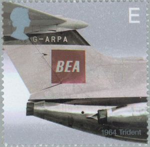 Stamp: Trident (1964) (United Kingdom of Great Britain & Northern ...