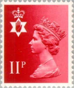 Stamp: Queen Elizabeth II - 11p Machin Portrait (United Kingdom ...