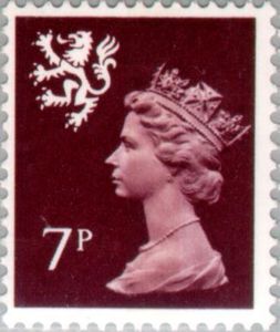 Stamp: Queen Elizabeth II - 7p Machin Portrait (United Kingdom ...
