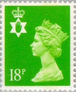 Stamp: Queen Elizabeth II - 18p Machin Portrait (United Kingdom ...