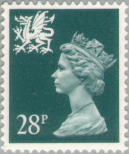 Stamp: Queen Elizabeth II (1926-2022) (United Kingdom: Wales Regional ...