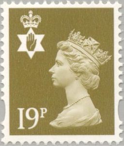 Stamp: Queen Elizabeth II - Northern Ireland - Machin Portrait (United ...