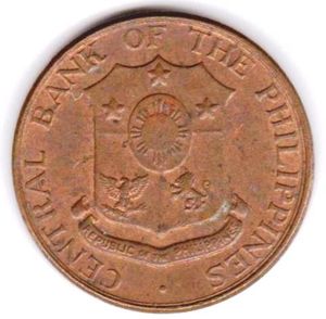 Coin: 1 Centavo (Philippines(1946~Today - Republic of the Philippines ...