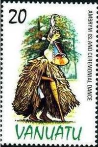 Stamp: Dance from Ambrym (Vanuatu(Dances and Ceremonies) Mi:VU 689,Sn ...