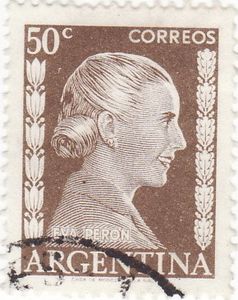 Stamp: Eva Perón (1919-1952) (Argentina(Eva Perón) Mi:AR 598,Sn:AR 606 ...
