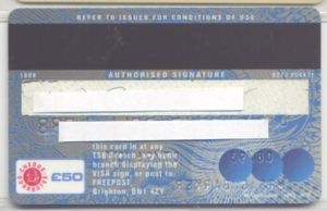 Bank Card: Tsb (TSB Bank, United Kingdom of Great Britain & Northern ...