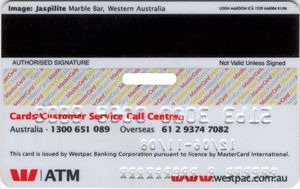 Bank Card: W Australias First Bank (Westpac Banking Corporation ...