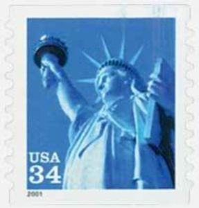 Stamp: Statue of Liberty (United States of America(Statue of Liberty ...