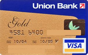 Bank Card: Gold (Union Bank, PakistanCol:PK-VI-0002