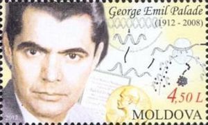 Stamp: George Emil Palade (1912-2008), Nobel Laureate (Moldova(Famous ...