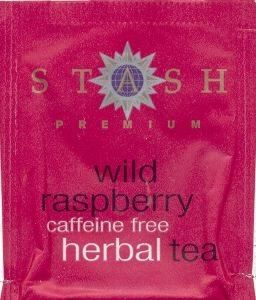 ჩაის პაკეტი: wild raspberry caffeine free herbal tea (Stash, ამერიკის ...