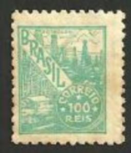 Stamp: Petroleum (Brazil(Definitives, Milreis) Mi:BR 583II,Sn:BR 543 ...