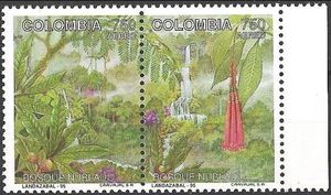 Stamp: Rainforest (Colombia(Andean Rainforest) Mi:CO 1959-1960,Sn:CO ...