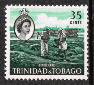 Stamp: Pitch Lake (Trinidad and Tobago(Pictorial Definitives 1960-1967 ...