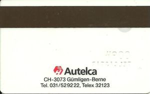Phonecard: Autelca CP8 (Test, Proof, Sample & Expo Cards, Switzerland ...