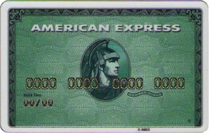 Bank Card: American Express Green (Russian Standard Bank, RussiaCol:RU ...