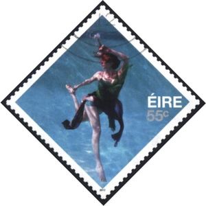 Stamp: Dance scenes (Ireland(Contemporary Arts - Dance) Mi:IE 2007,Sn ...