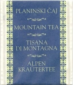 Tea Bag: Planinski Čaj (1001 CVET, SloveniaCol:TB-SI-0102