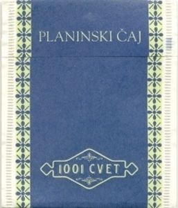 Tea Bag: Planinski Čaj (1001 CVET, SloveniaCol:TB-SI-0102