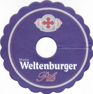 Beer Coaster: Weltenburger Pils (Weltenburger Klosterbrauerei, Germany ...