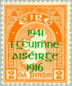 Stamp: Easter uprising (Ireland(25th Anniv. of the Easter Uprising) Mi ...