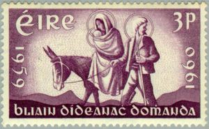 Stamp: World Refugee Year (Ireland(World Refugee Year) Mi:IE 144,Sn:IE 173,Yt:IE 144,Sg:IE 180 ...