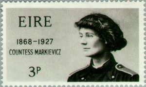 Stamp: Countess Markiewicz 1868-1927 (Ireland(Birth Centenary of ...