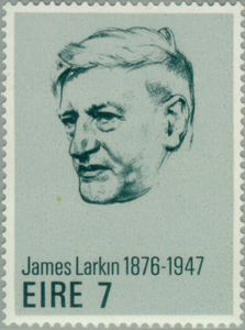 Stamp: James Larkin 1876-1947 (Ireland(Birth Centenary of James Larkin ...