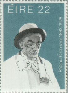 Stamp: Pádraic Ó Conaire 1882-1928 (Ireland(Anniversaries of Cultural Figures) Mi:IE 468,Sn:IE ...