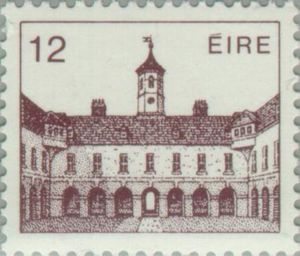 Stamp: Dr. Steevens Hospital Dublin (1733) (Ireland(Irish Architecture ...
