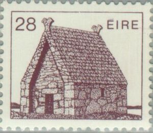 Stamp: Oratorium (6th Century) St. MacDara Island (Ireland(Irish ...