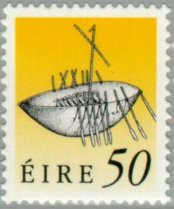 Stamp: Broighter Boat (1st Century BC) (Ireland(Irish Heritage and ...