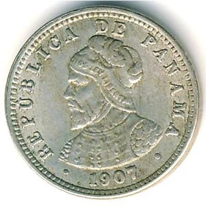 Moneda: ½ Centésimos ("Medio") (Panamá(1903~1929 - Republic (1st ...