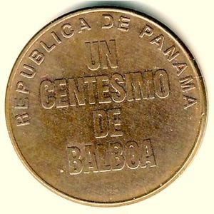 Moneda: 1 Centésimo (URRACA) (Panamá(1929~Today - Republic (2nd ...