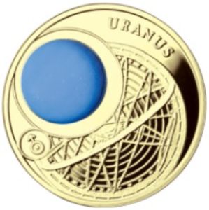 Token: Uranus (Poland(Numismatics - Solar System) Col:PL-000636
