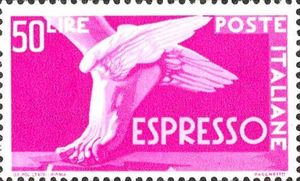 Stamp: Democratic (Italy(Democracy) Sas:IT E30-NS