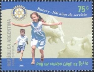Stamp: Centenary of Rotary International (ArgentinaMi:AR 2956,Sn:AR ...