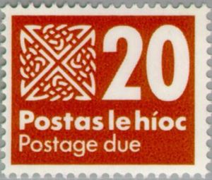 Stamp: Postage Due (Ireland(Postage Due Stamps 1980-1985 issue) Mi:IE ...