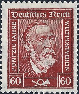 Stamp: Dr. Heinrich von Stephan (1831-1897) (German Realm(U.P.U. 50th ...