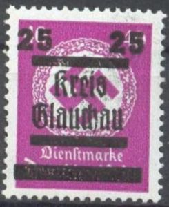 Stamp: Print On Official Stamp (Germany, Local Post) (Glauchau) Mi:DE ...