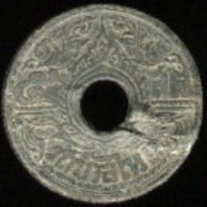 Moneda: 5 Satang (Tailandia(1935~1946 - Rama VIII (Ananda Mahidol)) WCC:y58