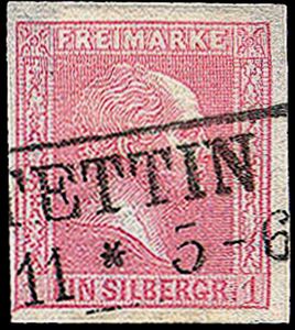 Stamp: King Friedrich Wilhelm IV (Prussia(Friedrich Wilhelm IV) Mi:DE ...
