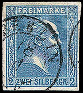 Stamp: King Friedrich Wilhelm IV (Prussia(Friedrich Wilhelm IV) Mi:DE ...