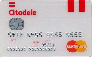 Bank Card: MasterCard Standard (Citadele, LatviaCol:LV-MC-0035