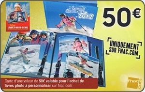 Gift Card: Photo 50 (Fnac.Com, France(Fnac photo) Col:FR-Fnac-photo-004