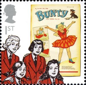 Stamp: Bunty and the Four Marys (United Kingdom of Great Britain ...