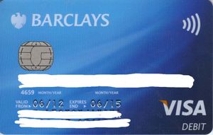 Bank Card: BARCLAYS (Barclays Bank, United Kingdom of Great Britain ...