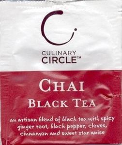 Tea Bag: Chai Black Tea (Culinary Circle, United States of AmericaCol ...